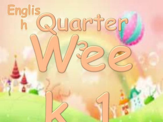 ENGLISH 6 PPT Q3 W1 - Text-types according to Purpose and Language ...