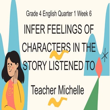 ENGLISH 4 WEEK 6 QUARTER 1 Inferring Feelings of Character.pptx