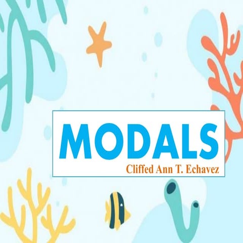 MODALS | PPTX