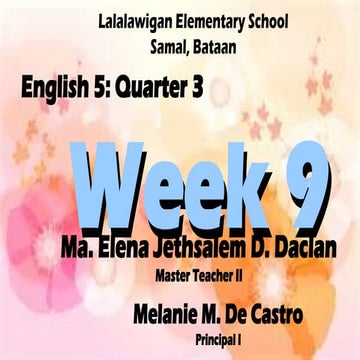 ENGLISH 5 PPT Q3 W9 Day 1-5 - Identifying Point of View, Proper ...