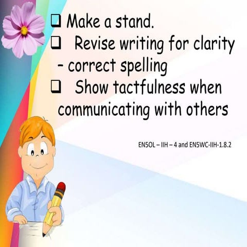 ENGLISH 5 Q2 WEEK 8 Make a stand BY Sir Rei Marasigan (1).ppsx