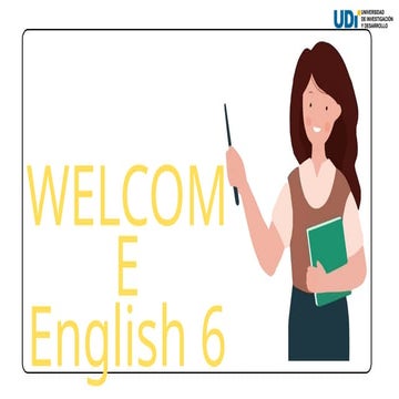 English SIX - Class 1 INTRODUTION FIRST DAY | PPT