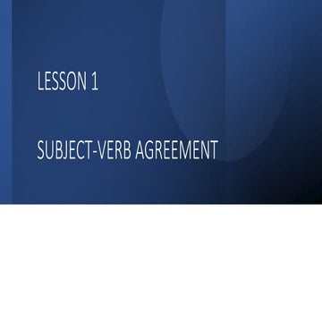 Subject-Verb Agreement for all leve.pptx