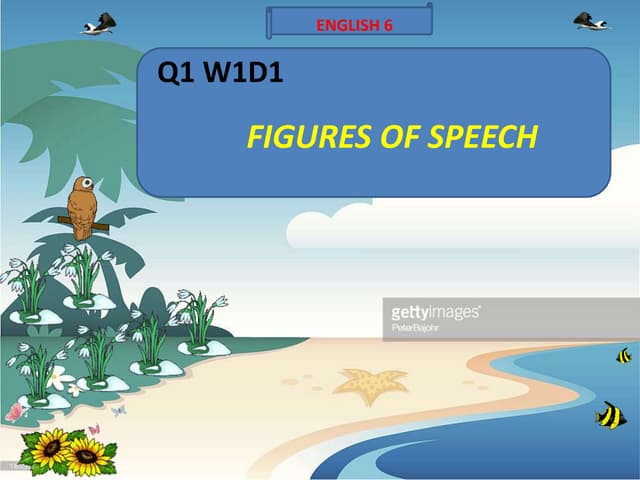 English 6 The Different Figures of speech | PPTX