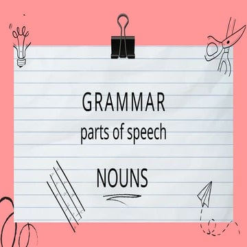 ENGLISH 7 GRAMMAR - NOUNS (EDITABLEpptx | PPTX
