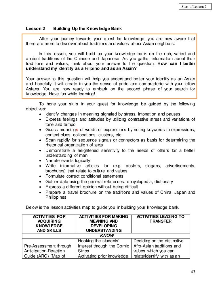 English 8 Learning Module Quarter 1 Lesson 2 english-8-learning-module-quarter-1-lesson-2