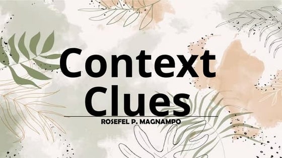 Denotation and Connotation | PDF