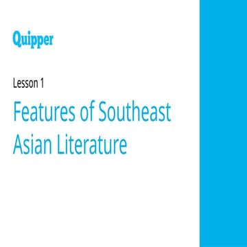 English 8_Unit 13_Lesson 1_Features of Southeast Asian Literature.pptx