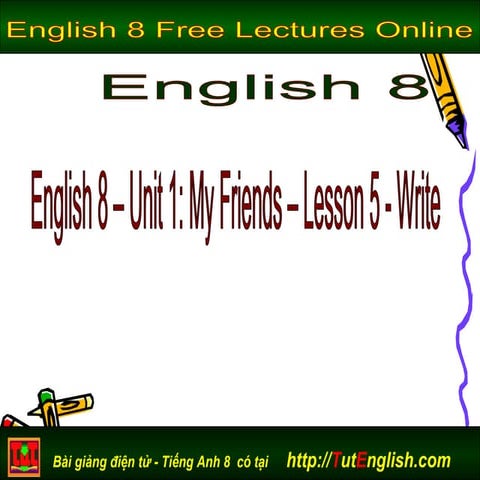 English 8 unit 1 lesson 5 | PPT