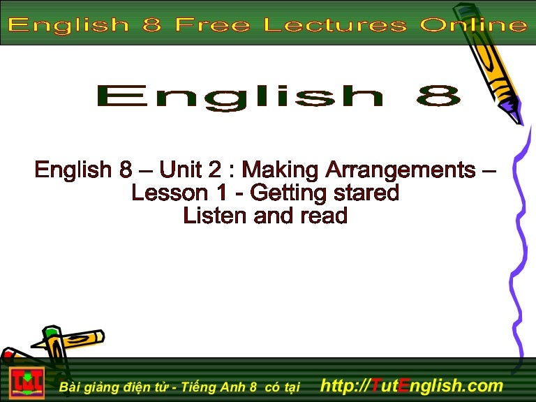 English 8 unit 2 lesson 1