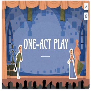 English 9 Quarter 3 One Act Play Week 2.pptx