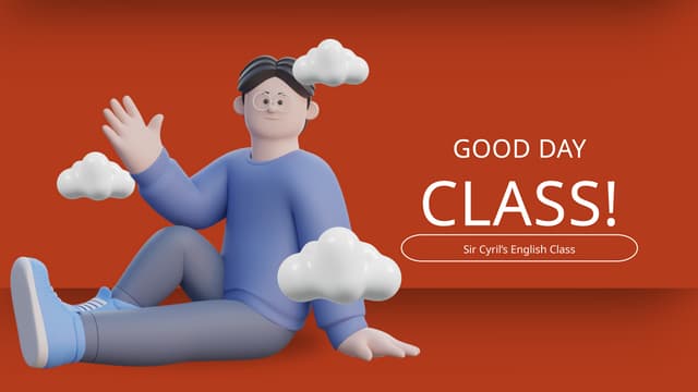 English 9 Quarter1 Week1 Module4 Pdf