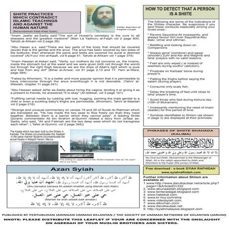 The Deviant Shiites (Page 3 of 4) | PDF | Islam | Religion & Spirituality