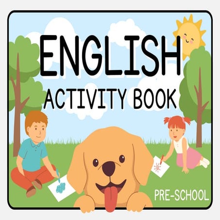 English Activity Book for Pre-School in Orange Cute Style.pdf