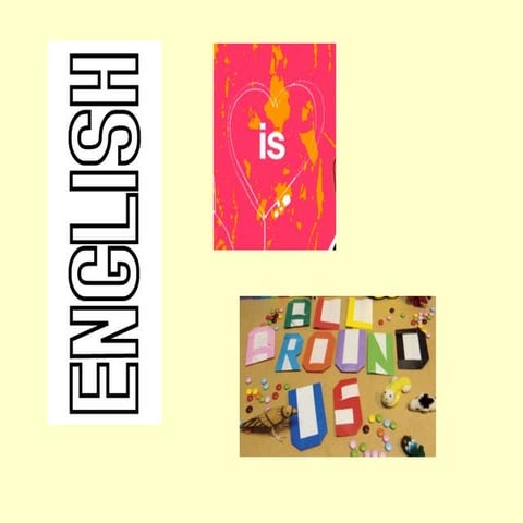 English all around us | PPT