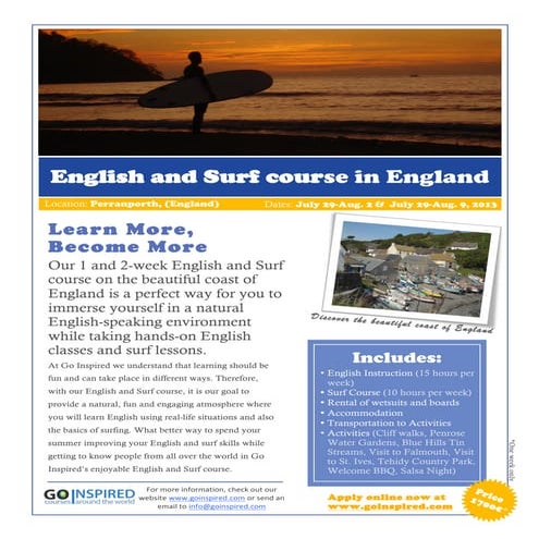 Surf lesson | PDF