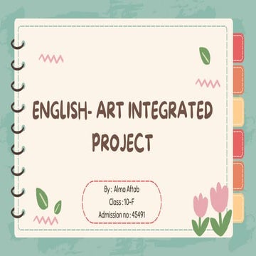 English art integrated project grade 10 .pdf