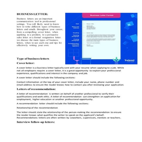 Types of business messages | PPTX