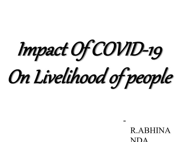 COVID-19 PPT- health caree and awareness | PPTX