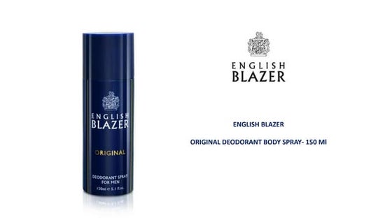 English Blazer London Sport Deodorant Body Spray | PPT