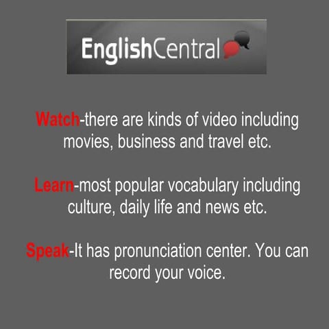 English central | PPT