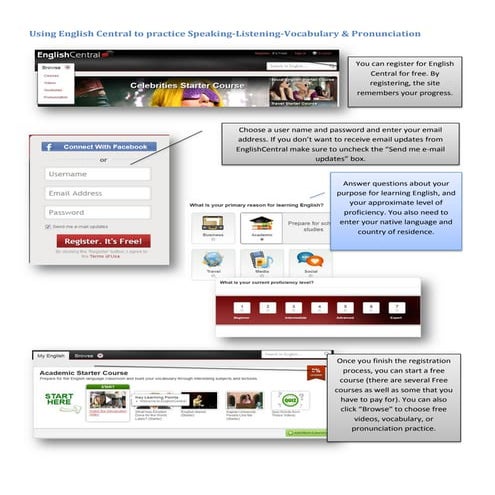 English central user guide example | PDF