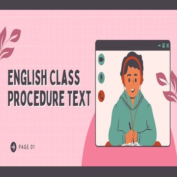 (PPT) Procedure text | PPTX