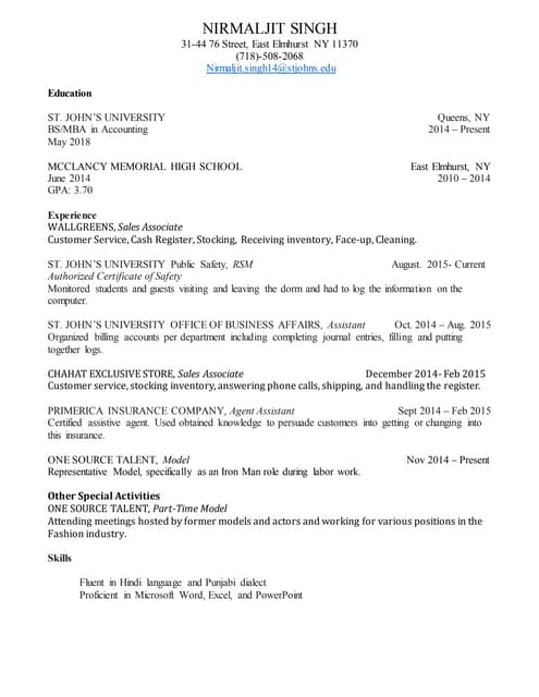 Joyce's Resume Adobe File | PDF