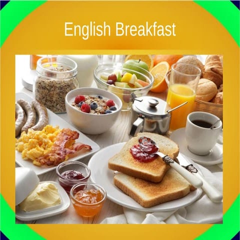 English breakfast | PPTX