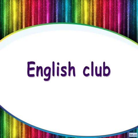 English club | PPT