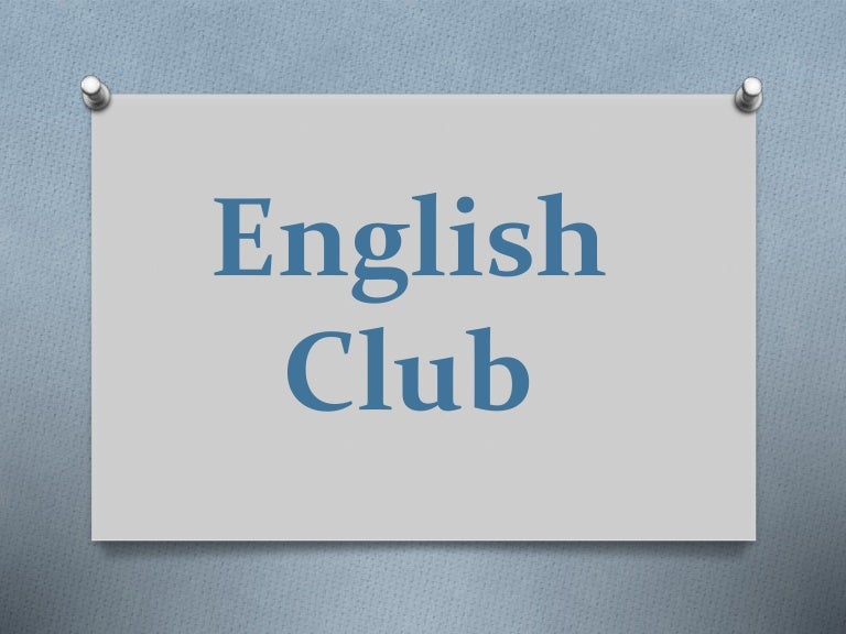 English club