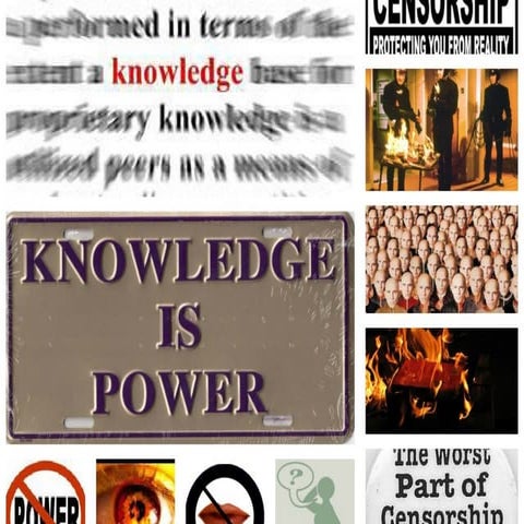 Knowledge/Power Collage | PPT