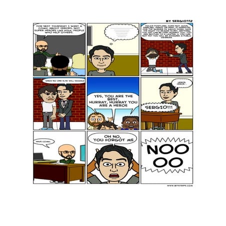 English comic strip | PDF