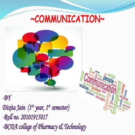 Communication- English | PPTX