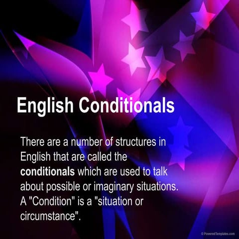 English conditionals | PPT