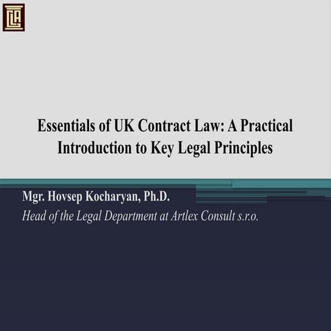 Rules of Contract Interpretation Under UK Law | PPTX