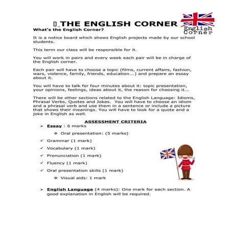 English corner | DOC