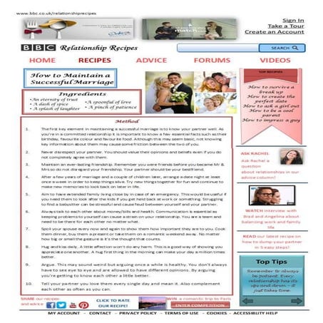 English coursework webpage | DOCX