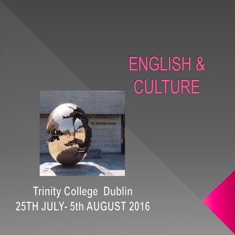 English and Culture | PPTX