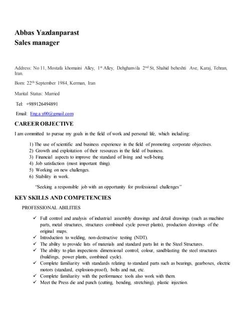 Dinesh Simmadorai CV | PDF