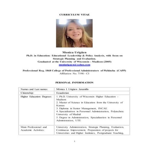 English cv monica uriguen, 2021 | DOC