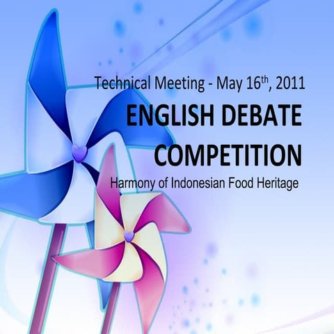 English debate competition | PPT