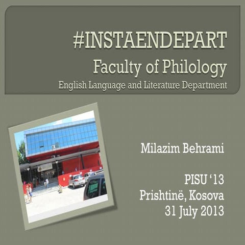 English department | PDF