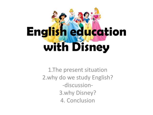 Walt Disney Education