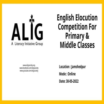 ENGLISH ELOCUTION COMPETITION FOR PRIMARY AND MIDDLE CLASSES.pptx