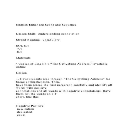 English Enhanced Scope and Sequence Lesson Skill Under.docx