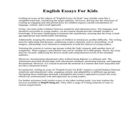 English Essays For Kids.pdf