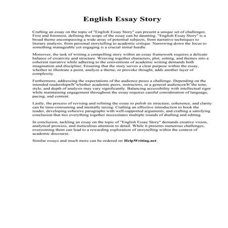 English Essay Story.pdf