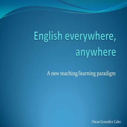 English everywhere, anywhere | PPTX