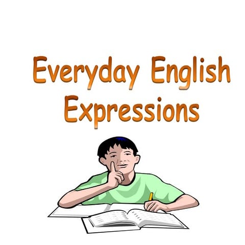 English Expressions | PPTX
